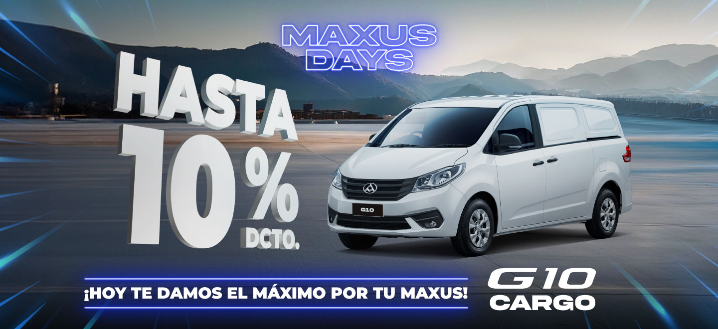 Maxus G10 Cargo D20 - NuevoMaxus - Andes Motor